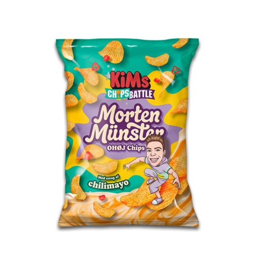 Kims Chips Battle – Morten MÜNSTER – Ohøj 170G – Slikaway.dk Kims Chips Battle – Morten MÜNSTER – Ohøj 170G – Slikaway.dk
